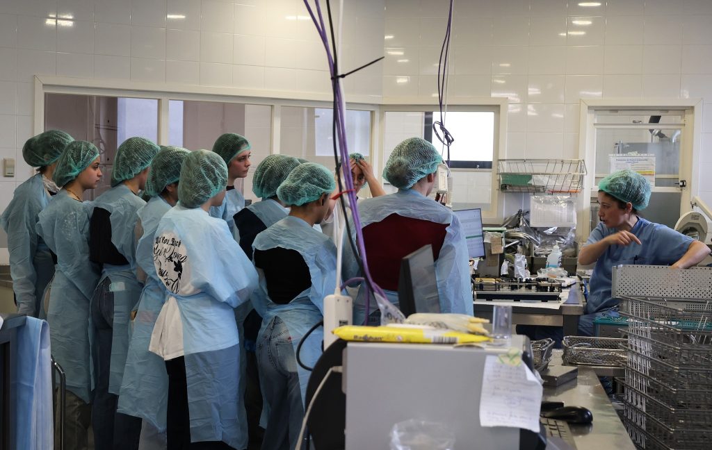 Alunos de Penafiel visitam Serviço de Esterilização do Hospital Padre ...